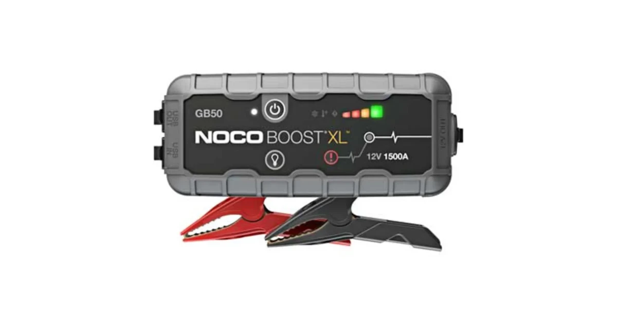 NOCO Genius Boost XL 1500A – Tehokas 12V litium-starttiboosteri | Proxel.fi