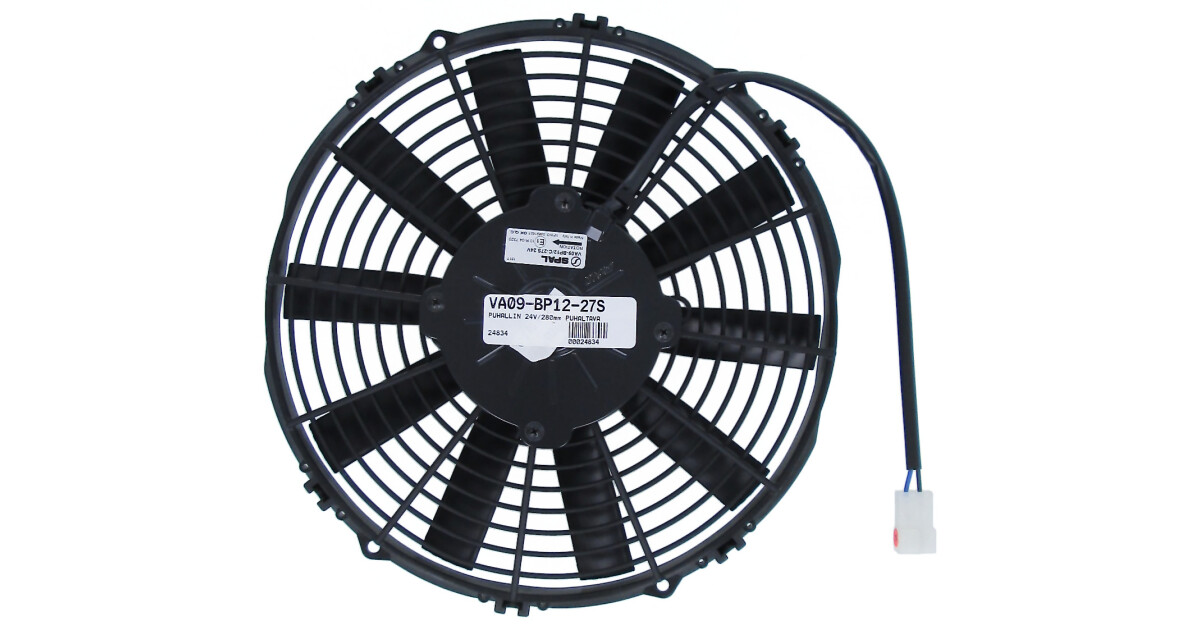 PUHALLIN 24V/280mm PUHALTAVA VA09-BP12-27S
